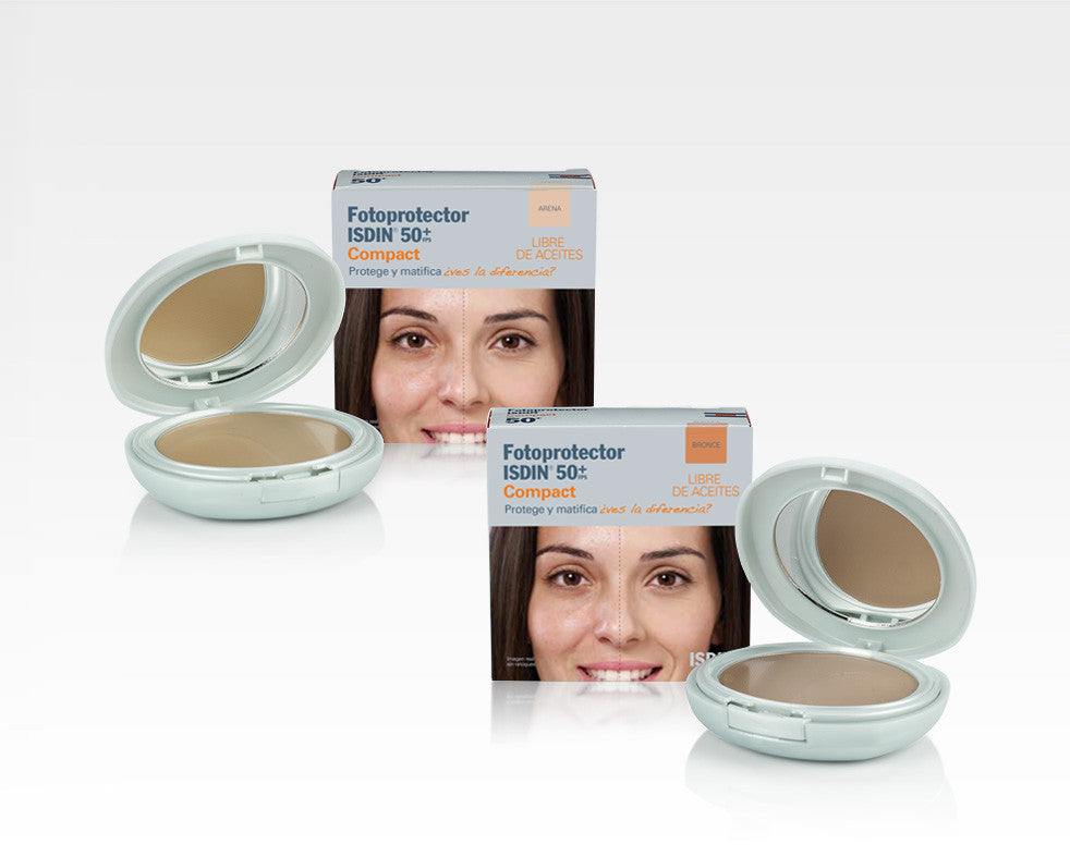 ISDIN-Fotoprotector FPS 50+ Compacto Tonos Arena y Bronce 10 g – PB ...